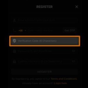 96in Login and Registration - Step by Step guide